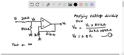 solved determine the voltage gain of the following amplifier