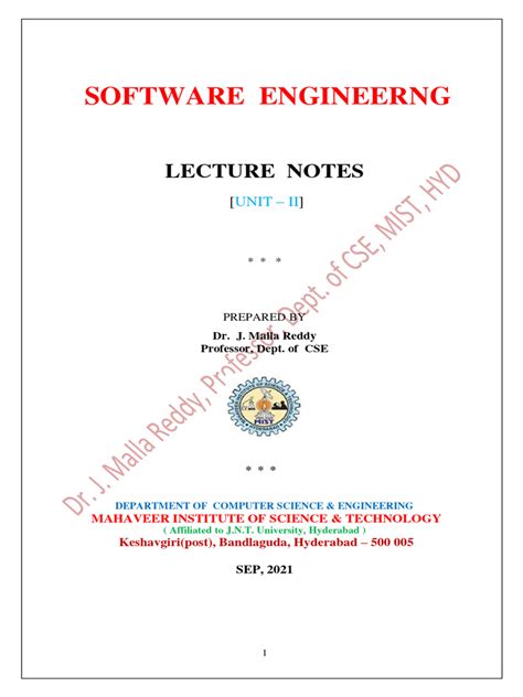 Se Notes Unit Ii Pdf Conceptual Model System