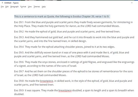 Quote Ctrl Shift Q Option Does Not Apply To Selected Paragraph
