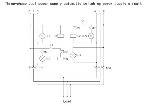 Three Phase Power Circuit Diagram