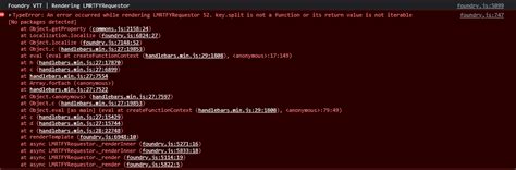 Module Not Working On Dnd V221 · Issue 184 · League Of Foundry