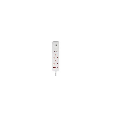 Microworld Surge 6 Way Multi Plug GeeWiz