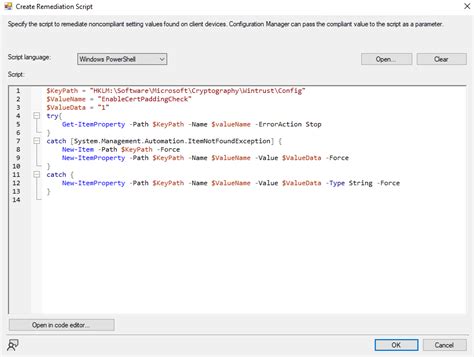 Sccm Ile Baseline Remediation Cve 2013 3900 Winverifytrust Signature Validation Zafiyetinin
