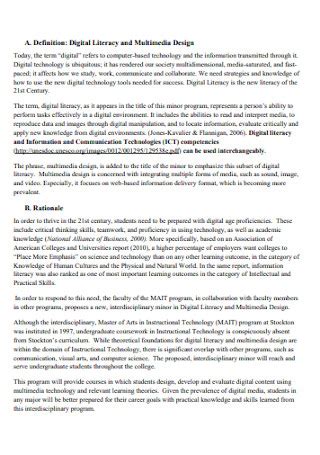 FREE Multimedia Proposal Samples To Download