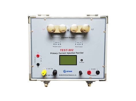 Primary Injection Test Equipment Gfuve Group