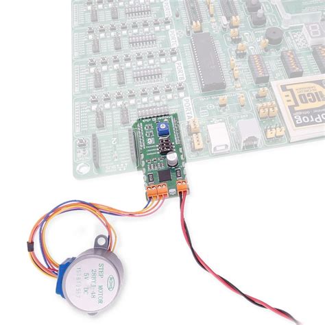 Stepper 4 Click Board With Tb67s269ftg Stepping Motor Driver
