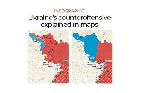 Ukraines Counteroffensive Explained In Maps Russia Ukraine War News