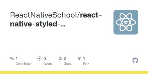 Github Reactnativeschoolreact Native Styled Components Demo