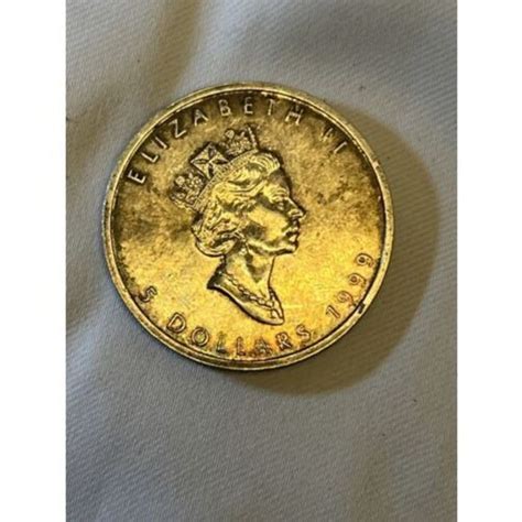 Maple Leaf Other 999 Canada Maple Leaf1 Oz 9999fine Silver 5