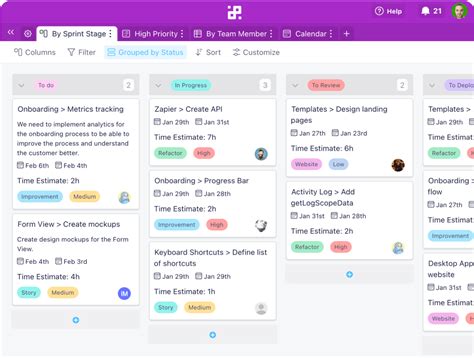 Agile Development Template Infinity