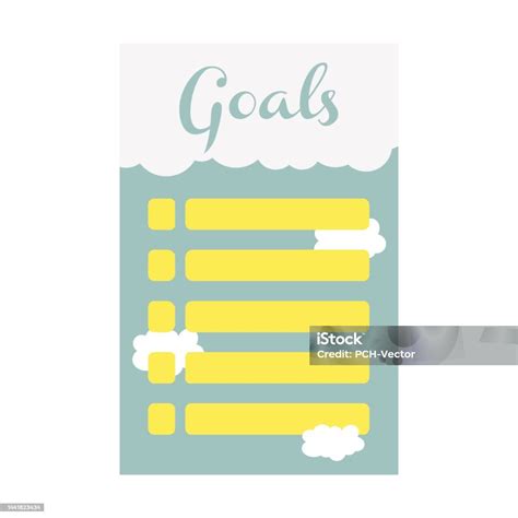 하루 계획을 적는 줄이 있는 예쁜 일기 페이지 만화 벡터 삽화 메모를위한 다채로운 패턴의 귀여운 일일 대패 조직 된 주 0명에