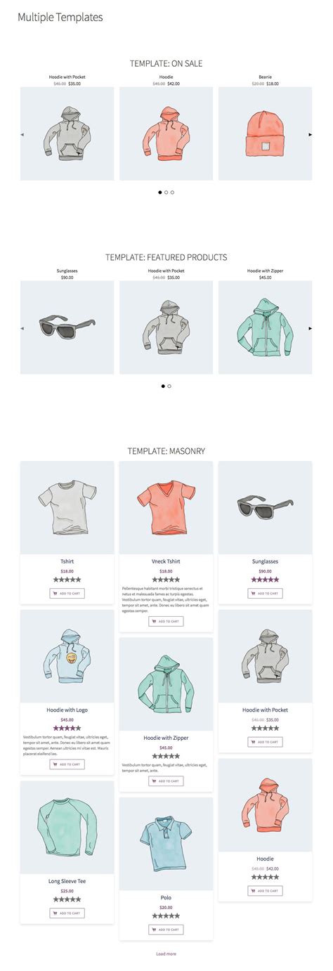 WooCommerce Products Grid Builder Visual Page Builder