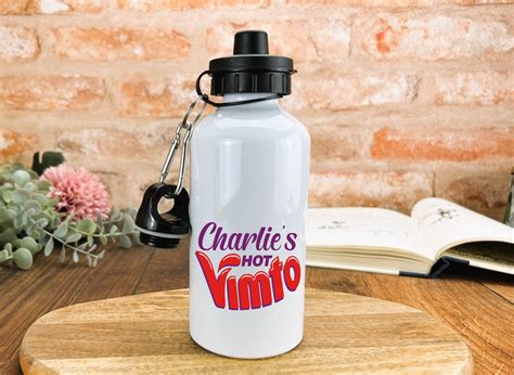 Hot Vimto Personalised Water Bottle Manchester Regional Gift For A True Manc Etsy