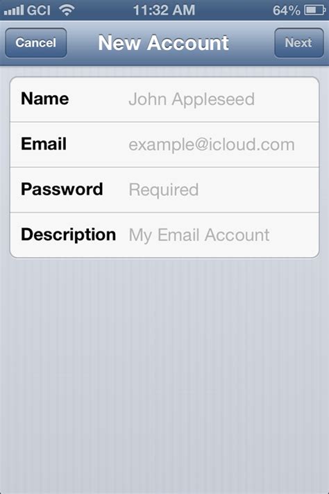 Gci Apple Ios Email Setup