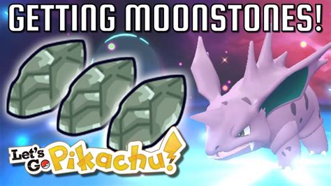 Moonstone Locations Quick Pokémon Lets Go Pikachueevee Guide Youtube