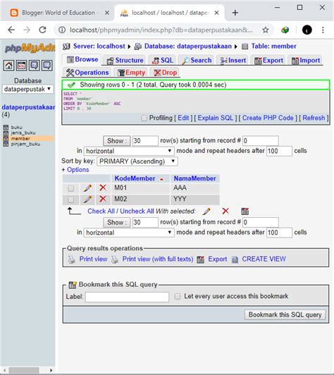 Hapus Data Dengan Php Mysql
