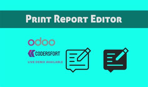 Odoo Report Editor 100 Best Odoo Report Editor Module