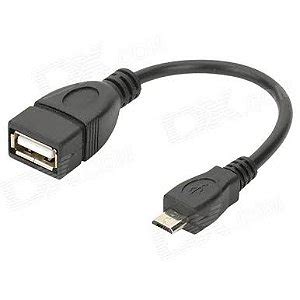 Cabo Otg Adaptador Micro Usb V Para Pendrive Celular Conex O Sem Limites
