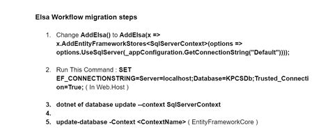 Error On Elsa Workflow Integration 9483 Support Center Aspnet Zero Support