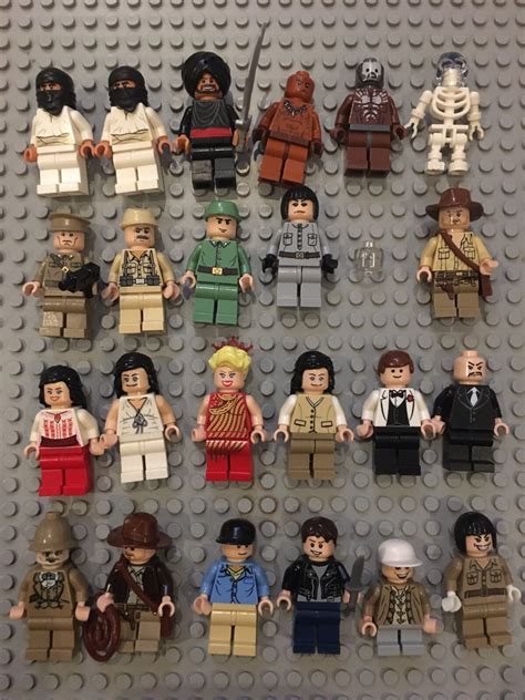 Indiana Jones Lego Mini Figures