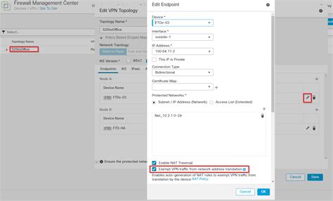 Solved Nat Exempt In Asa And Fmc Cisco Community