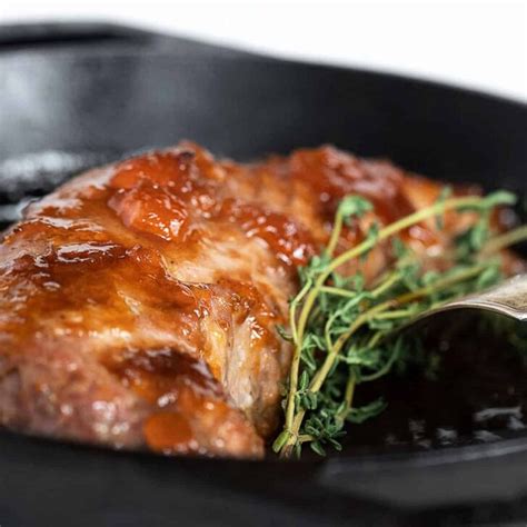 Apricot Glazed Pork Tenderloin Seasons And Suppers