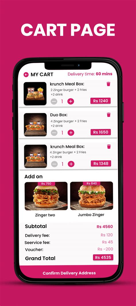 Foodpanda App Ui Design Behance