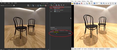 image saved from v ray frame buffer not the same — luxury visuals
