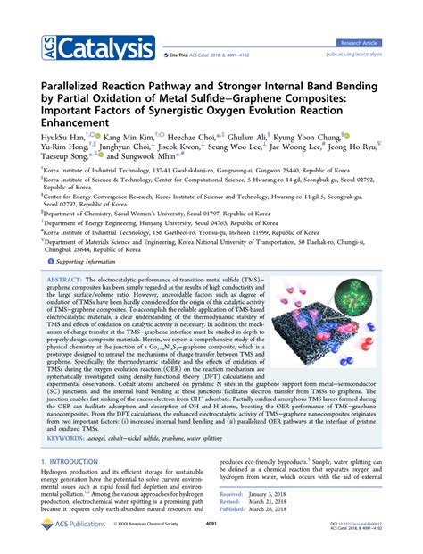 Pdf Parallelized Reaction Pathway And Stronger Internal Band Bending