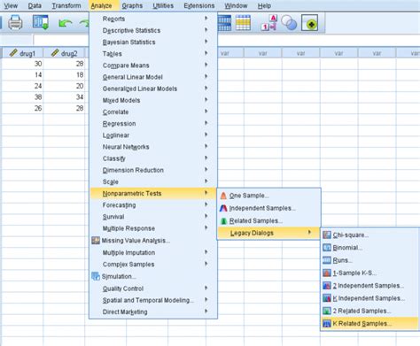 How To Perform The Friedman Test In Spss
