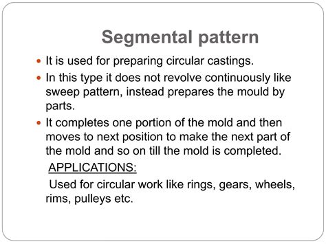 Types Of Pattern And Its Application Pptx Woodworking Arts And Crafts