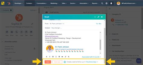 solved hubspot community email follow up reminder when no response