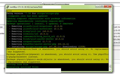 Composer Why Some Of My Packages Got Automatically Removed On Installing A New Package Stack