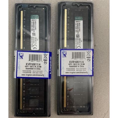 Memori Ram Ddr3 Longdim Kingstoon 8gb