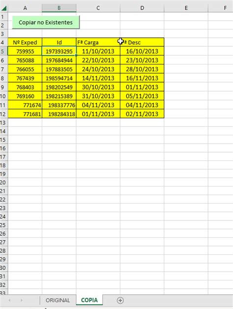 Buscar En Un Listado Y Que Los Que No Aparezcan Me Los Pegue En Otro Listado Macros Y