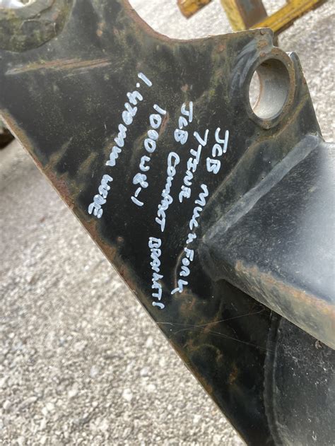 7 Tine Muck Fork Jcb Compact Brackets 1 400mm Wide