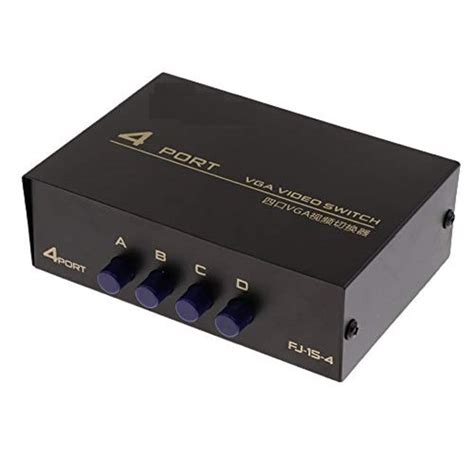 4 Port Vga Switch It And Electric Gh