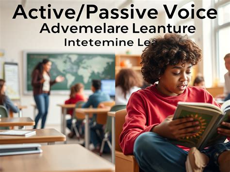 Active Passive Voice Adventure Intermediate Learners 200 Items Education For Peace Foundation