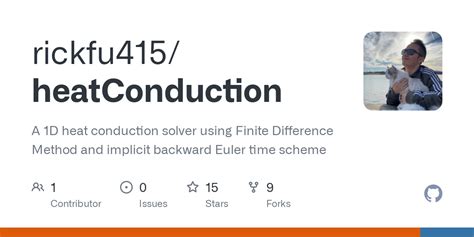 Github Rickfu415heatconduction A 1d Heat Conduction Solver Using