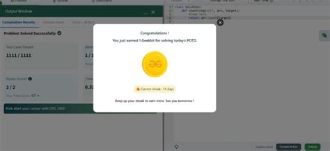 Jagana Deepak Kumar On Linkedin Geeksforgeeks Codingchallenge Day13 Consistency