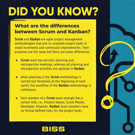 What Are The Differences Between Scrum And Kanban BISS