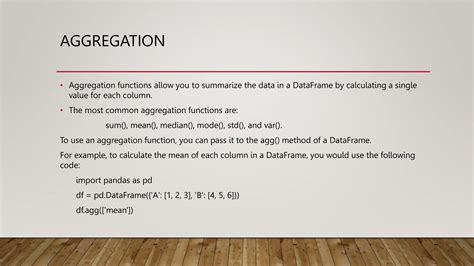Data Science Ppt On Dataframe Operationspptx