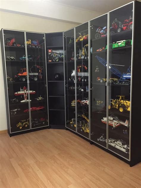 Unique Lego Display Case For Large Sets Wooden Over Bath Shelf