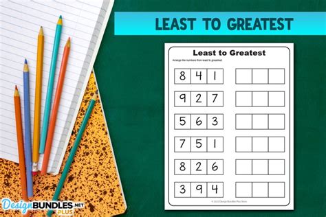Least To Greatest Printable Worksheet