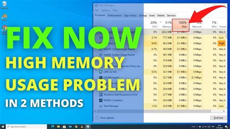 How To Fix High Rammemory Usage On Windows 71011 Youtube