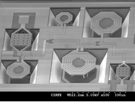 Figure 1 From Cmos Mems Tuning And Impedance Matching Circuits For