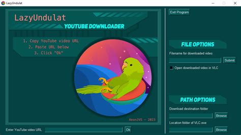 Github Aeonjvslazy Undulat Yt Downloader A Youtube Downloader