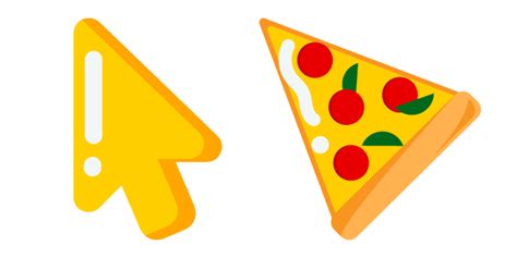 Minimal Pizza Cursor Custom Cursor