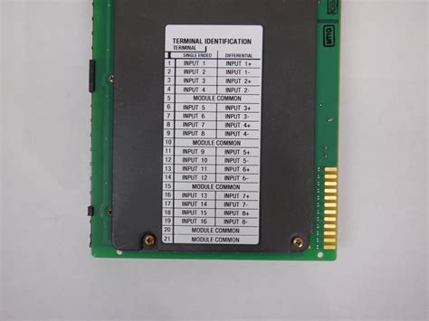 Allen Bradley Analog Input Module Bit IFE C Technical Repair Solutions