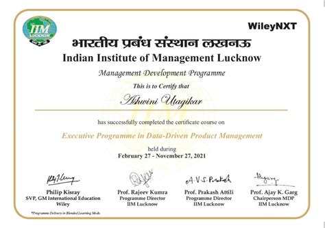 Ashwini Utagikar On Linkedin Iimlucknow Iimlddpm3 Productmanagement Agile Ai Ml